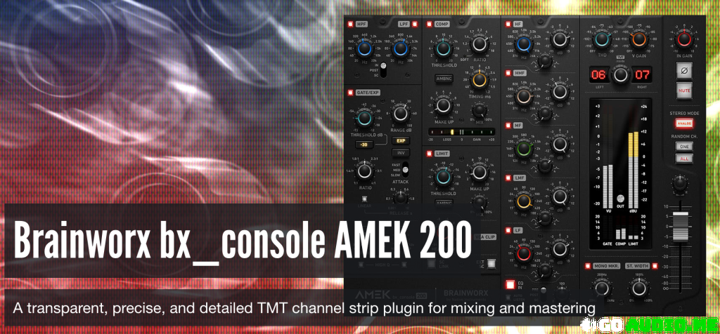 Plugin Alliance Brainworx bx_console AMEK 200 v1.1.1 (MAC) | Go AudiO ...