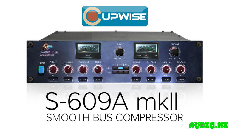 Cupwise S-609A mk2 Bus Compressor + Limiter Nebula Library | Go AudiO [Official]