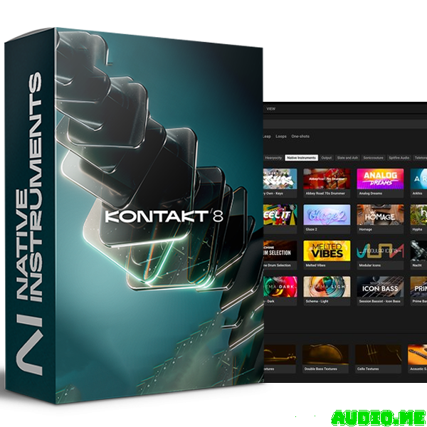 Native Instruments Kontakt 8 v8.5.0 PORTABLE | Go AudiO [Official]