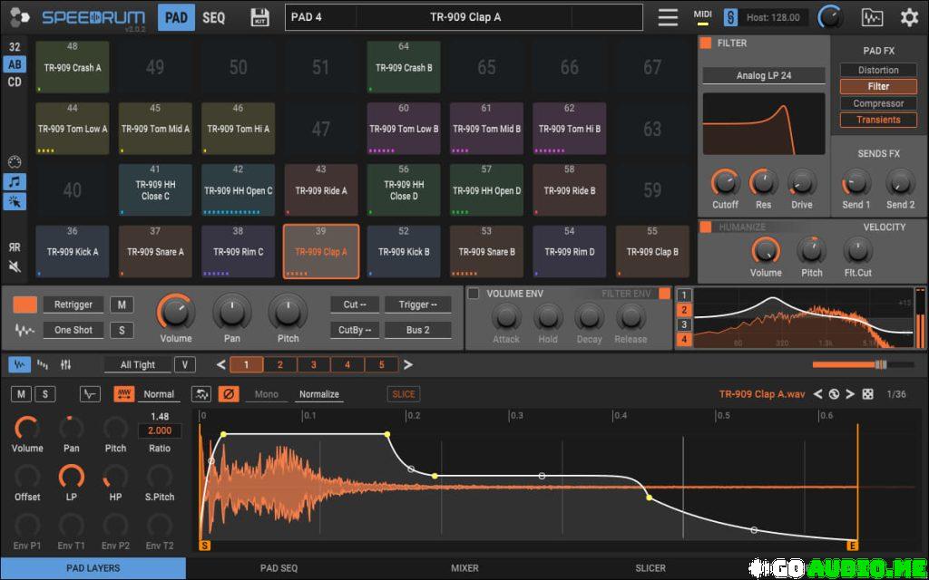 Apisonic Audio Speedrum v2.1.1 WIN MAC LIN Regged-R2R | Go AudiO [Official]