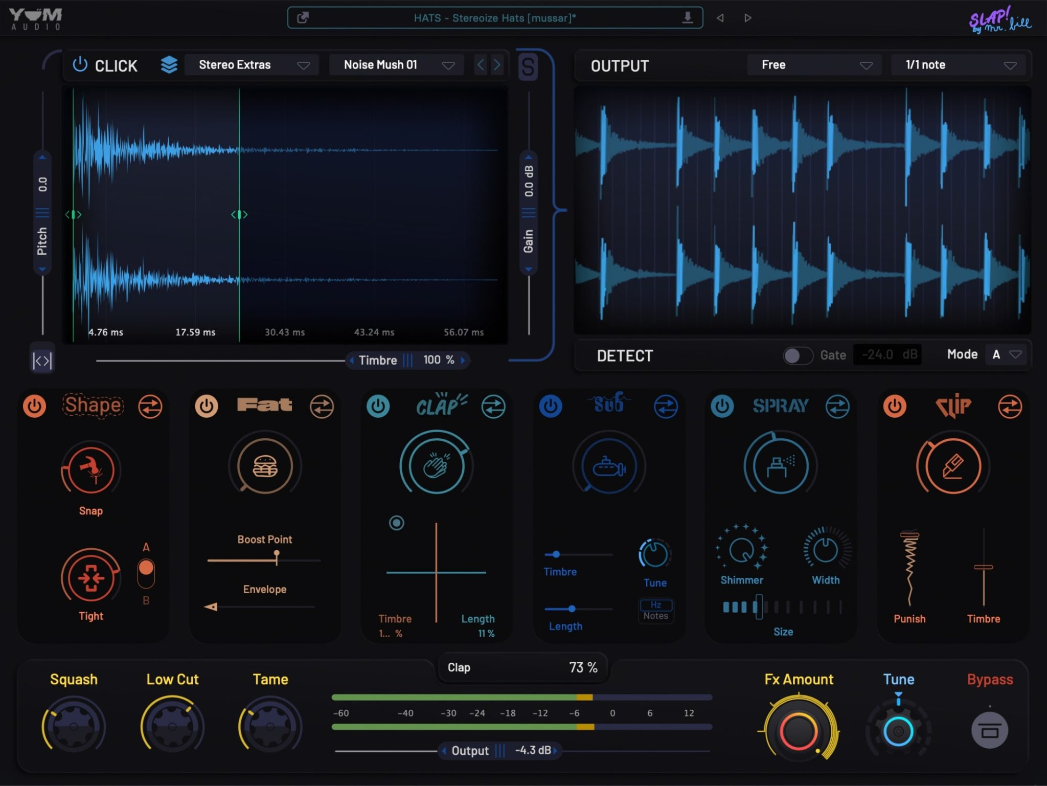 Yum Audio Slap By Mr.Bill v1.7.3 Incl Patched and Keygen-R2R | Go AudiO [Official]
