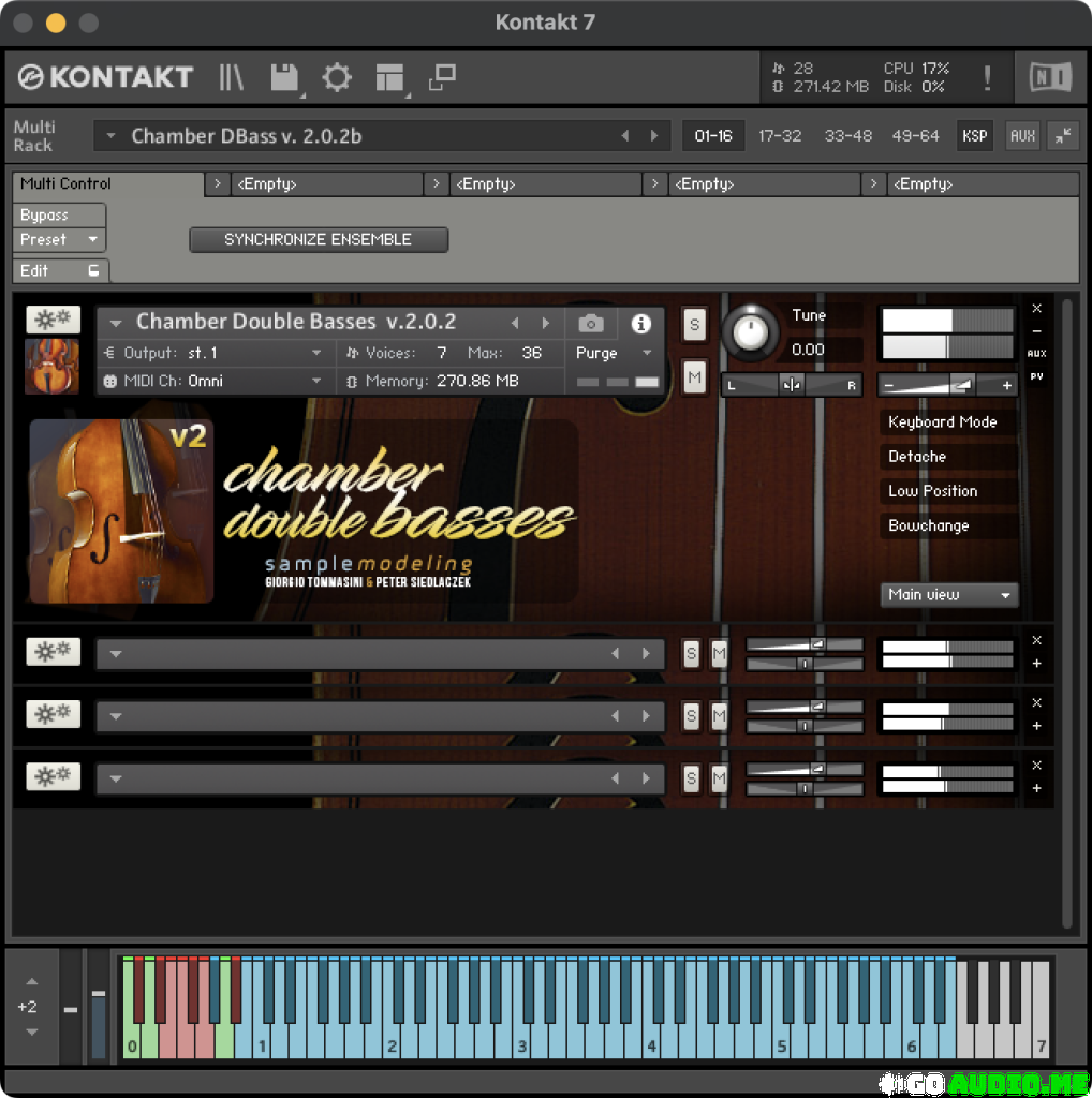 Samplemodeling Solo, Chamber & Ensemble Strings KONTAKT | Go AudiO [Official]