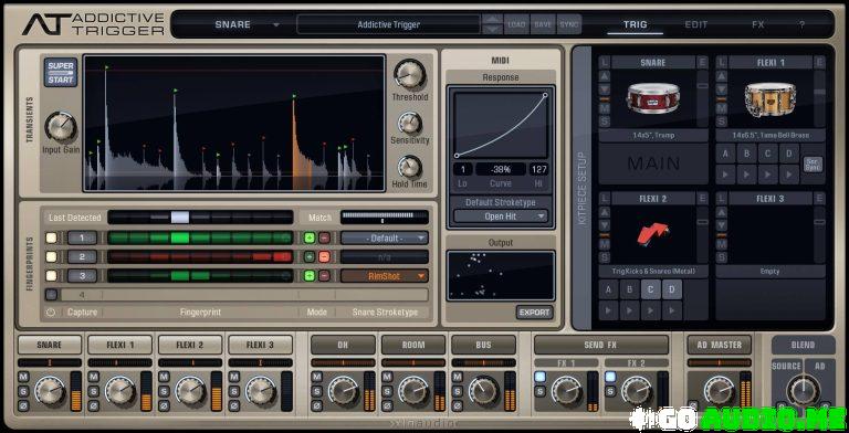 XLN Audio Addictive Trigger Drum Vault Bundle 1.3.7 (MAC) | Go AudiO [Official]