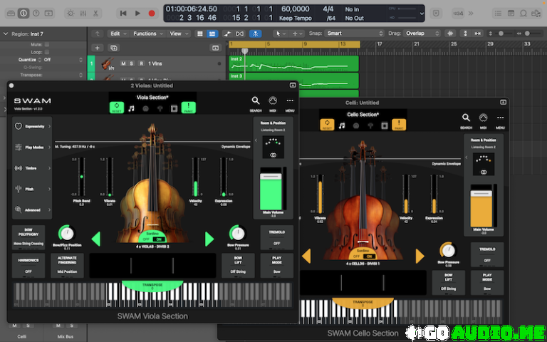 Audio Modeling SWAM String Sections v1.4.0 [WIN] | Go AudiO [Official]