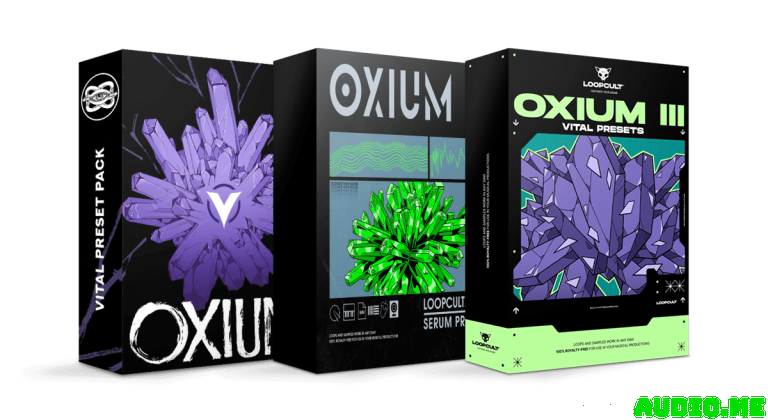 Loop Cult Oxium Preset Bundle WAV Vital Serum Presets | Go AudiO [Official]