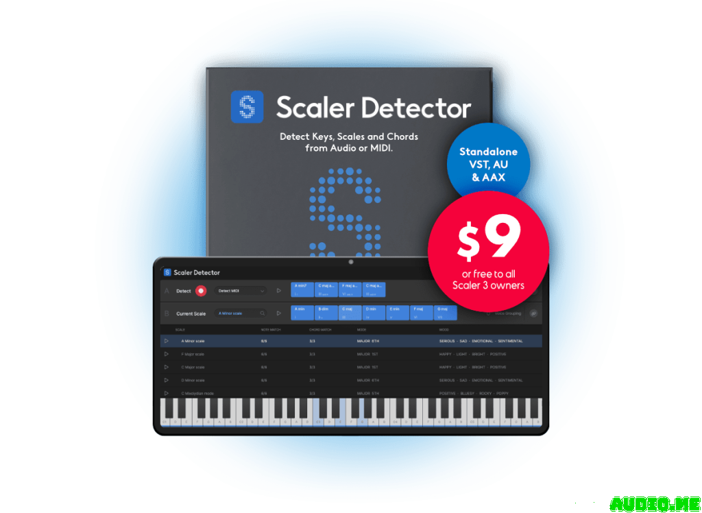 Scaler Music Scaler Detector v1.0.0 (WIN+MAC) | Go AudiO [Official]