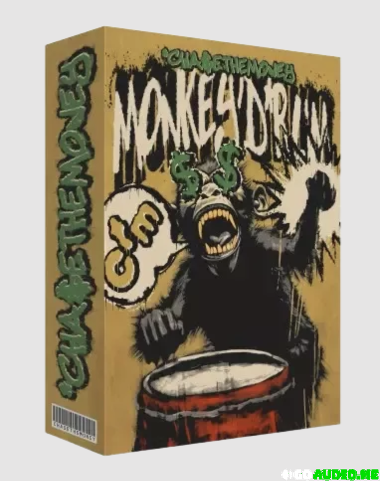 Chasethemoney Monkey Drum Sound Kit WAV | Go AudiO [Official]